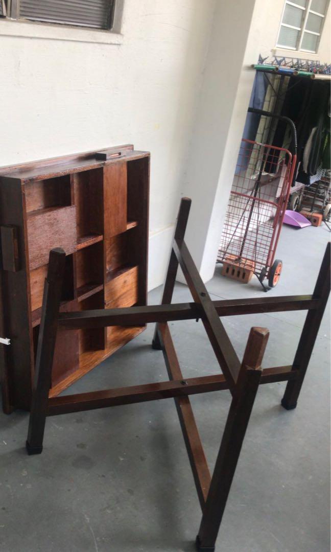 Genuine Vintage mahjong table, Hobbies & Toys, Memorabilia ...