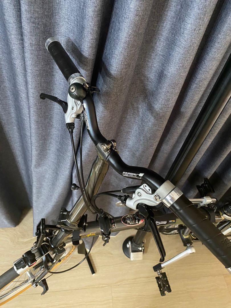 Handlebar riser for Brompton, Sports Equipment, Bicycles & Parts, Parts ...