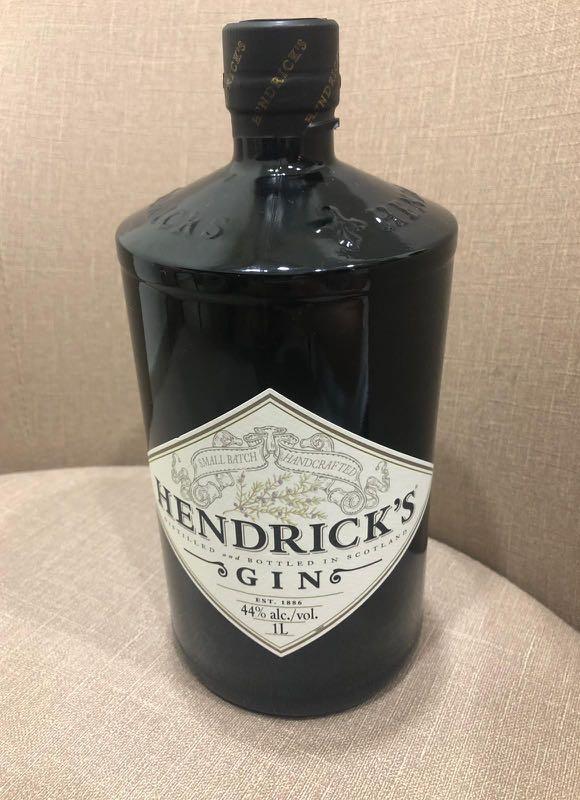 Hendricks Gin 1L, Food & Drinks, Beverages on Carousell