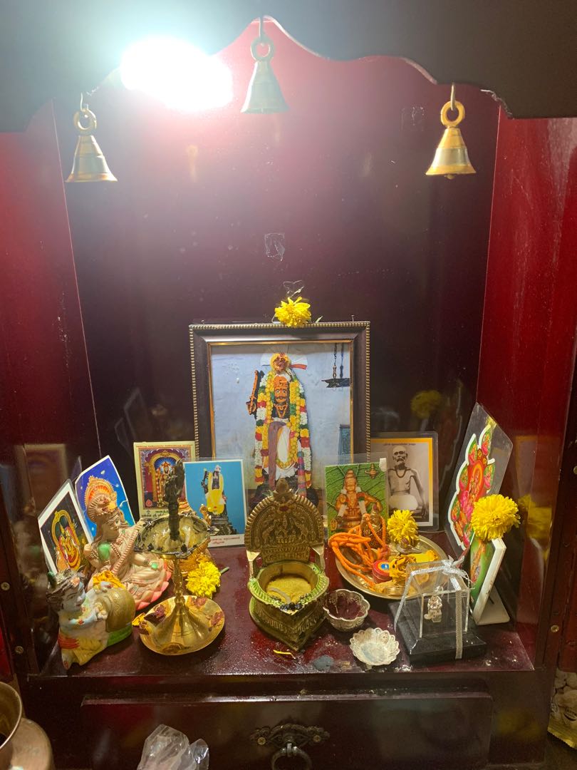 Hindu pooja altar, Furniture & Home Living, Home Decor, Vases ...