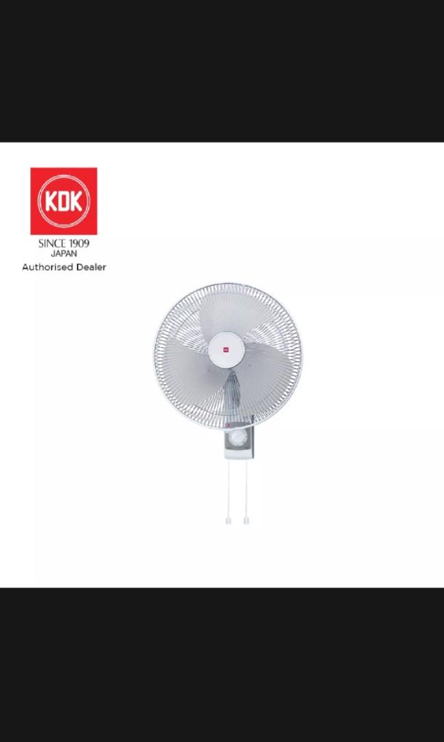 KDK Wall Fan M30CS, Furniture & Home Living, Lighting & Fans, Fans on ...