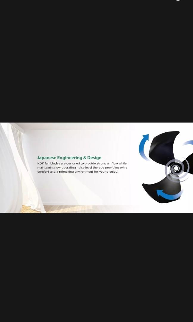 KDK Wall Fan M30CS, Furniture & Home Living, Lighting & Fans, Fans on ...