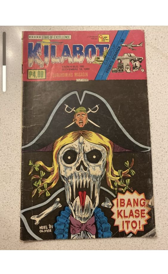 Kilabot Komiks #185 Yr 1989 Horror Vintage Phils Comics, Hobbies & Toys ...