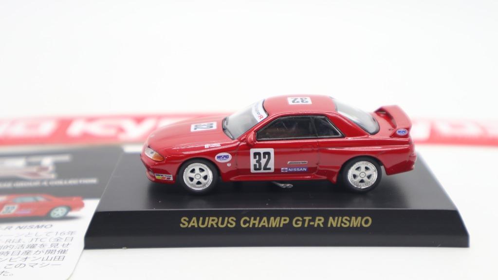 Kyosho 1/64 Nissan Skyline GTR R32 Saurus Champ Nismo No.32 1991, 興趣及遊戲 ...