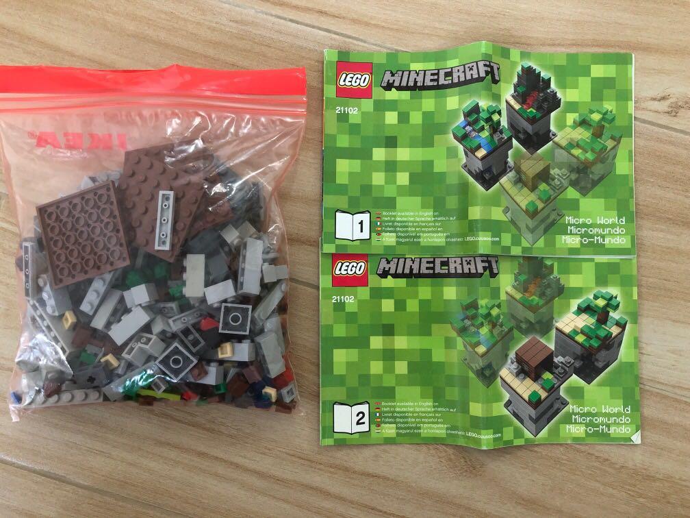 Lego 21102 Minecraft Micro World (LEGO Ideas) - The Forest, Toys ...