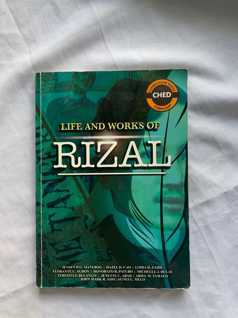 Life and Works of Rizal by Jensen D.D Mañebog, Hobbies & Toys, Books ...