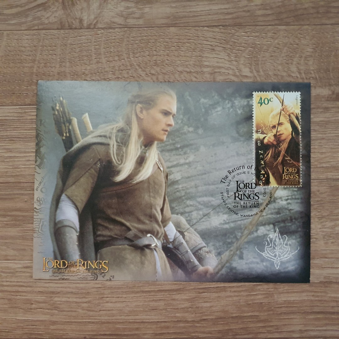 LOTR Lord of the Rings post cards with stamps (circa 2004), Hobbies ...