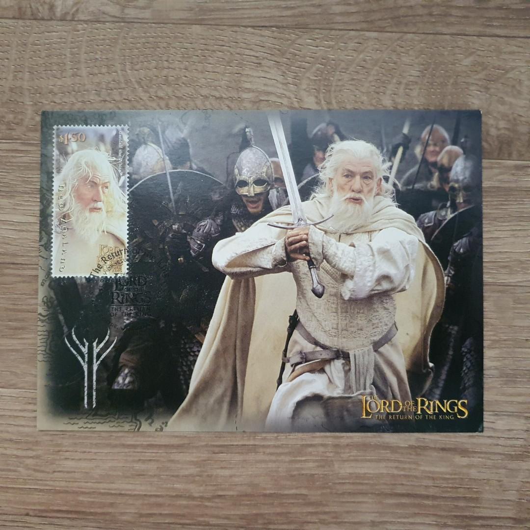 LOTR Lord of the Rings post cards with stamps (circa 2004), Hobbies ...