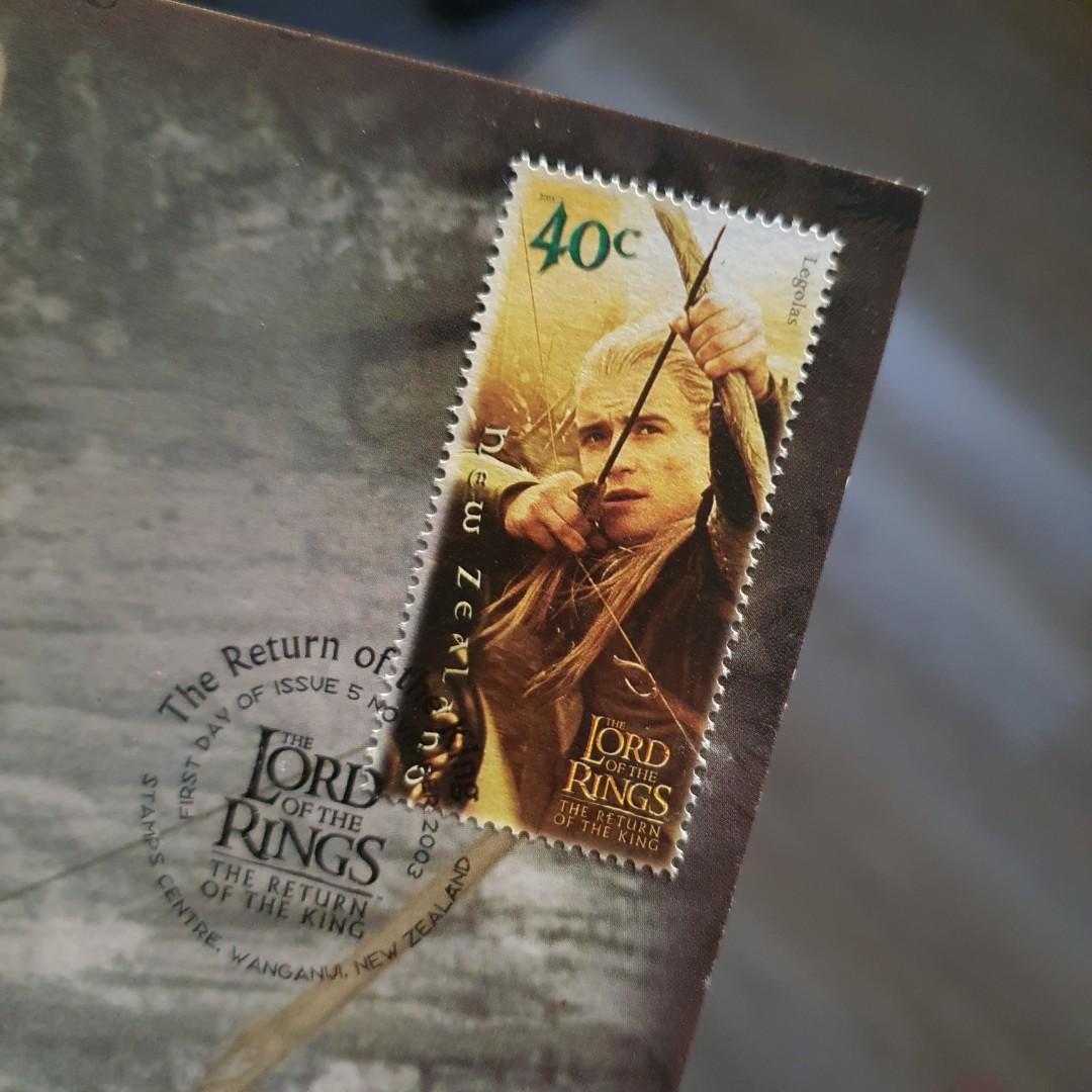 LOTR Lord of the Rings post cards with stamps (circa 2004), Hobbies ...