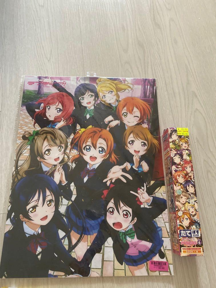 Love live Poster set, Hobbies & Toys, Memorabilia & Collectibles, Fan ...