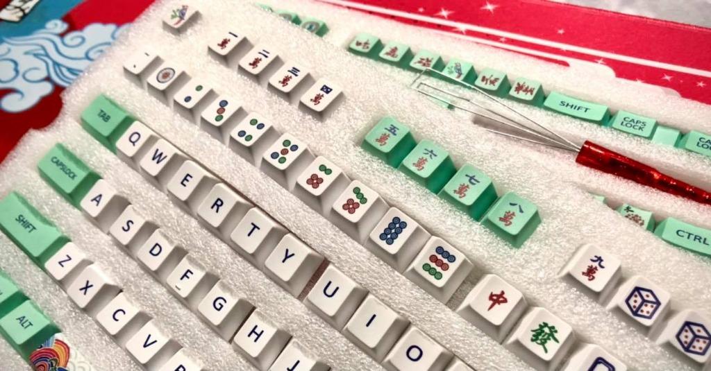 Mahjong Keycap Set V2, Computers & Tech, Parts & Accessories, Computer ...
