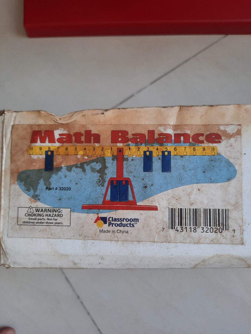 Math Balance, Hobbies & Toys, Toys & Games on Carousell