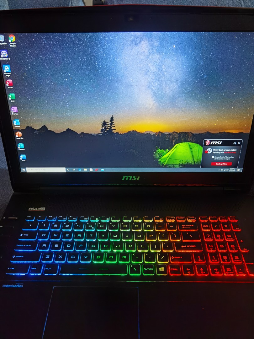 MSI GT72 2PC Hi End Gaming Laptop 17.3inch i7 32gb RAM Nvidia GTX 870M ...