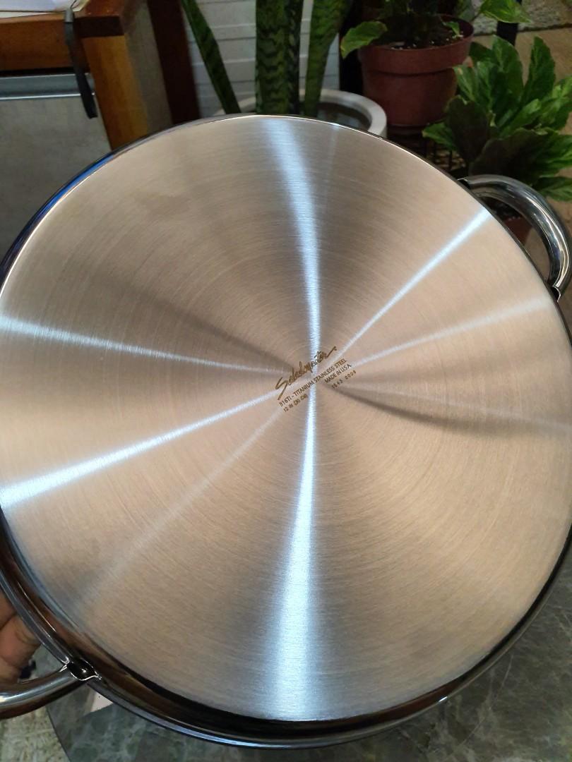 New Saladmaster Deep Dish Griddle Titanium, Furniture & Home Living ...