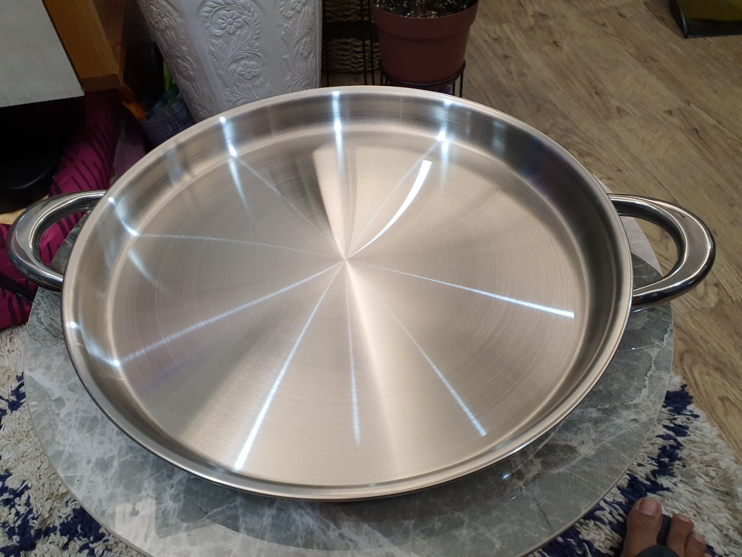 New Saladmaster Deep Dish Griddle Titanium, Furniture & Home Living ...