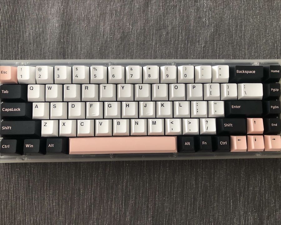 Novelkeys NK65 Entry Edition Clear | Alpacas v2 lubed with Krytox 205g0 ...