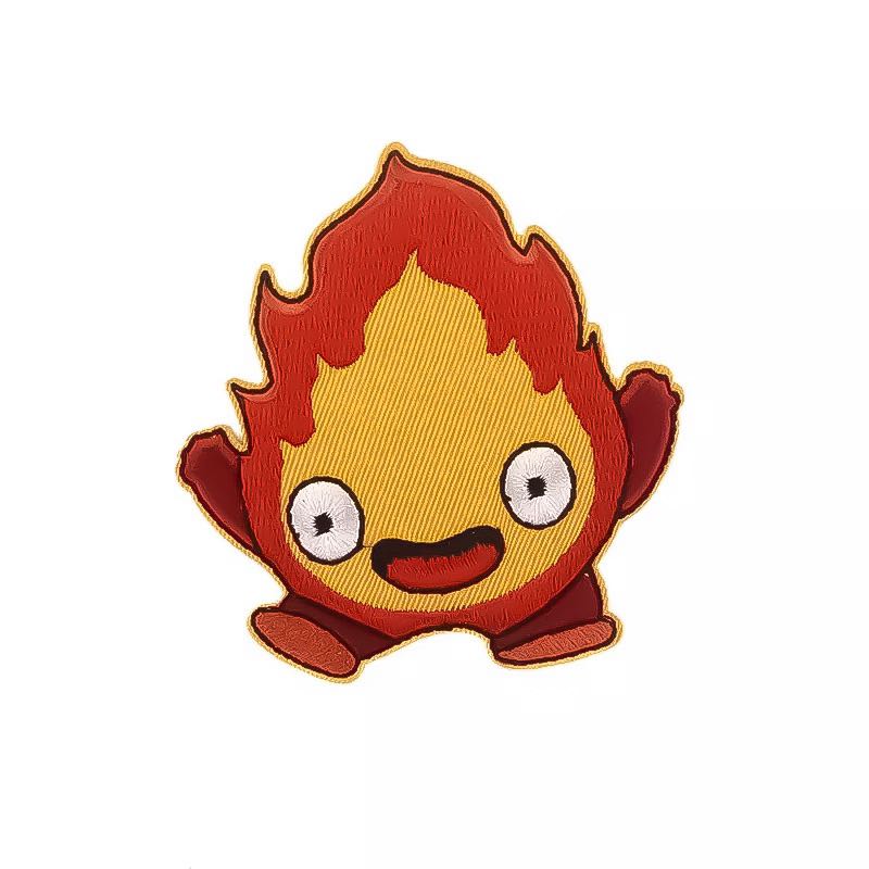 (Patch) Calcifer Fire Flame Spirited Away Studio Ghibli Japanese ...