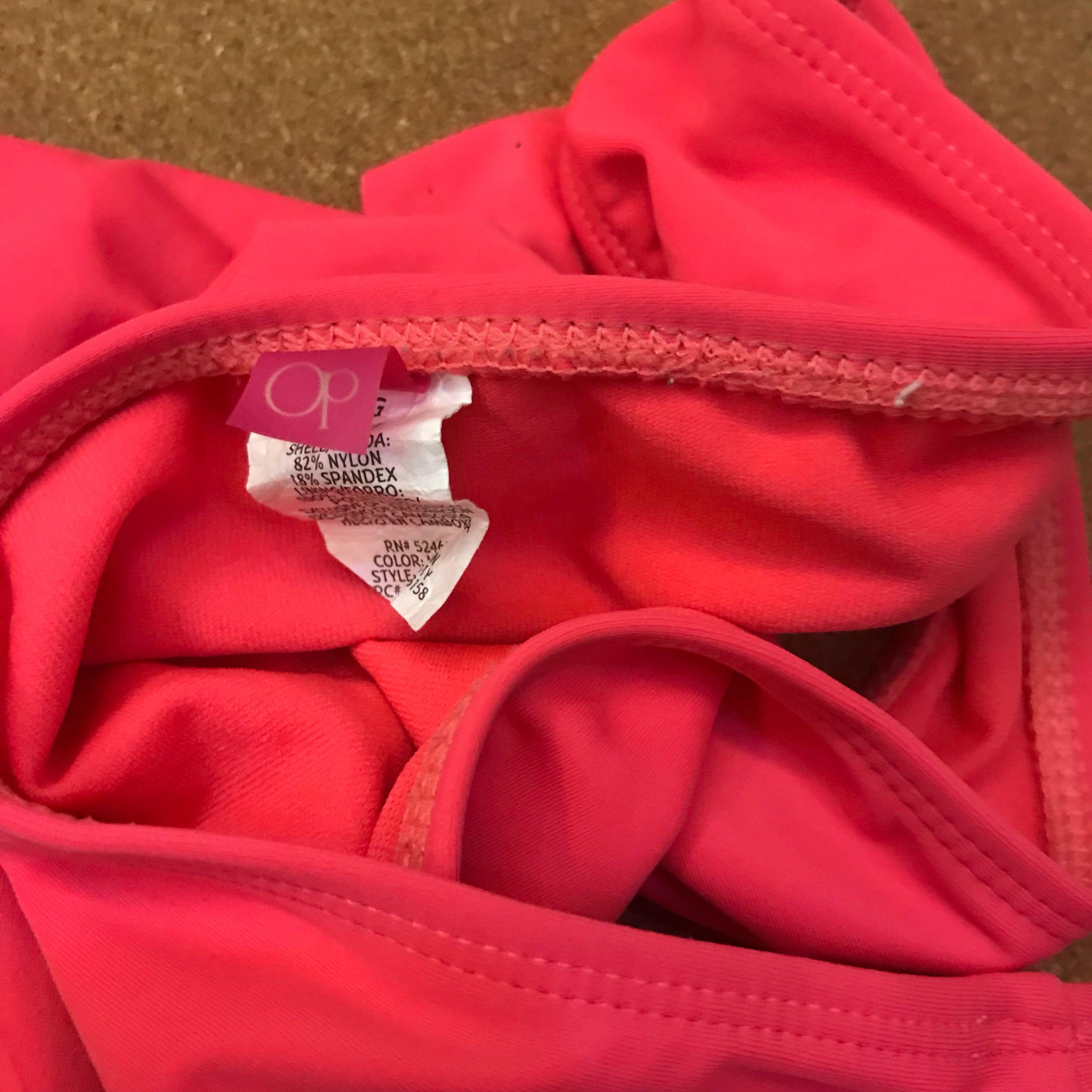 Peach Bikini Bottom, Women's Fashion, Swimwear, Bikinis & Swimsuits on ...