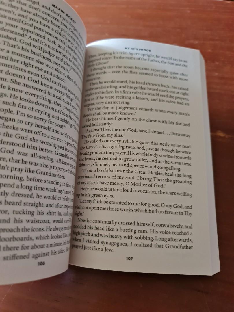 Penguin Classics: Maxim Gorky - My Childhood, Hobbies & Toys, Books ...