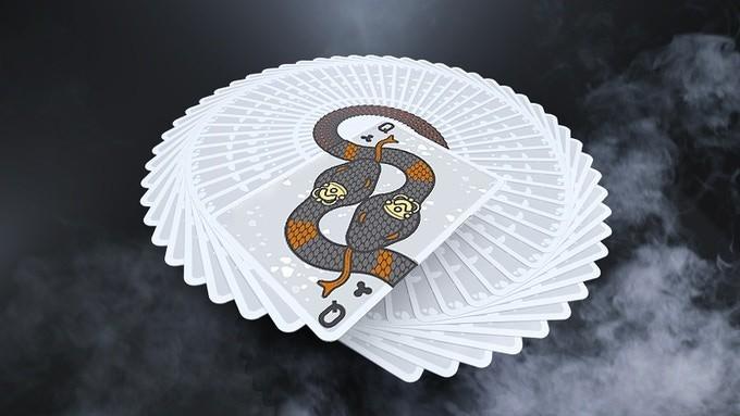 Poker Cards - The Serpent Cobra, Purple Snake Playing Cards, printed by ...