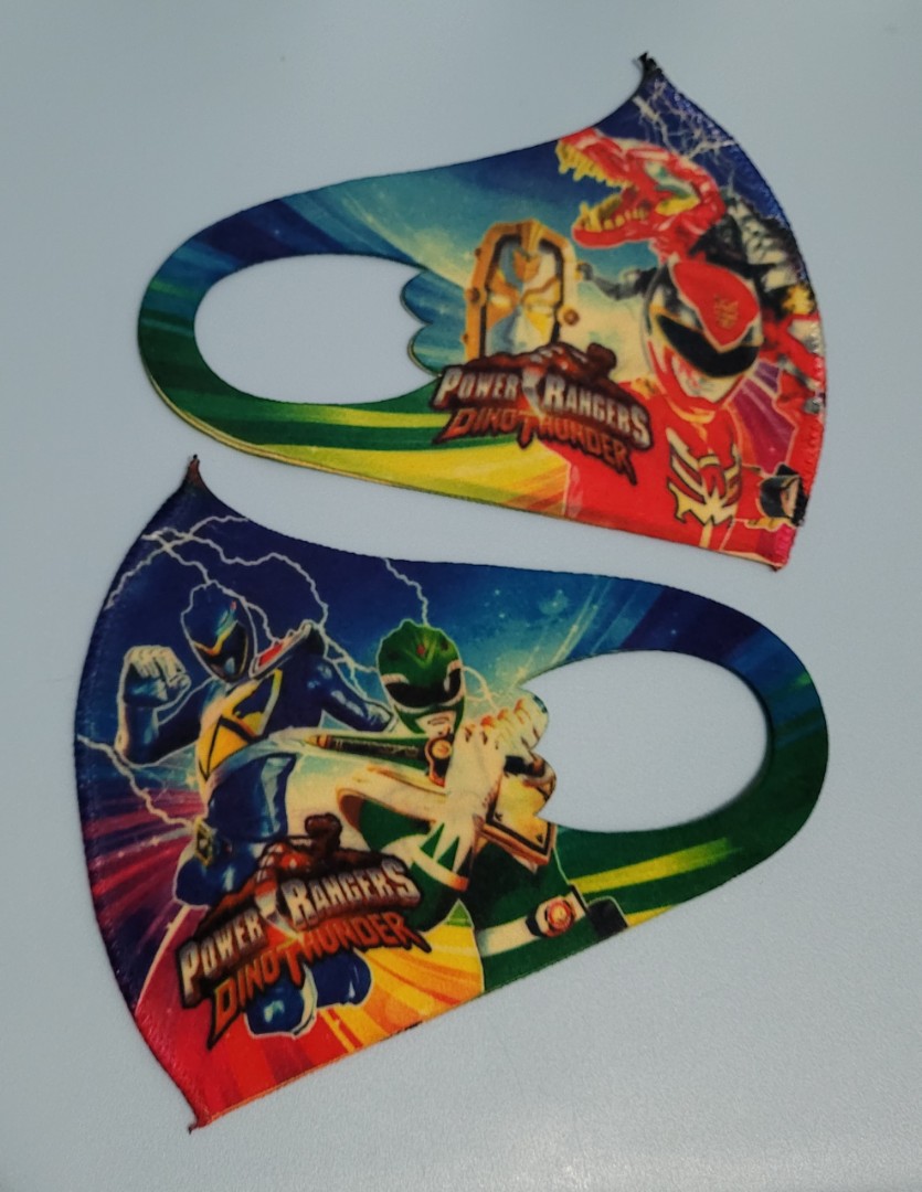 Power Rangers Kids mask, Health & Nutrition, Face Masks & Face Shields ...