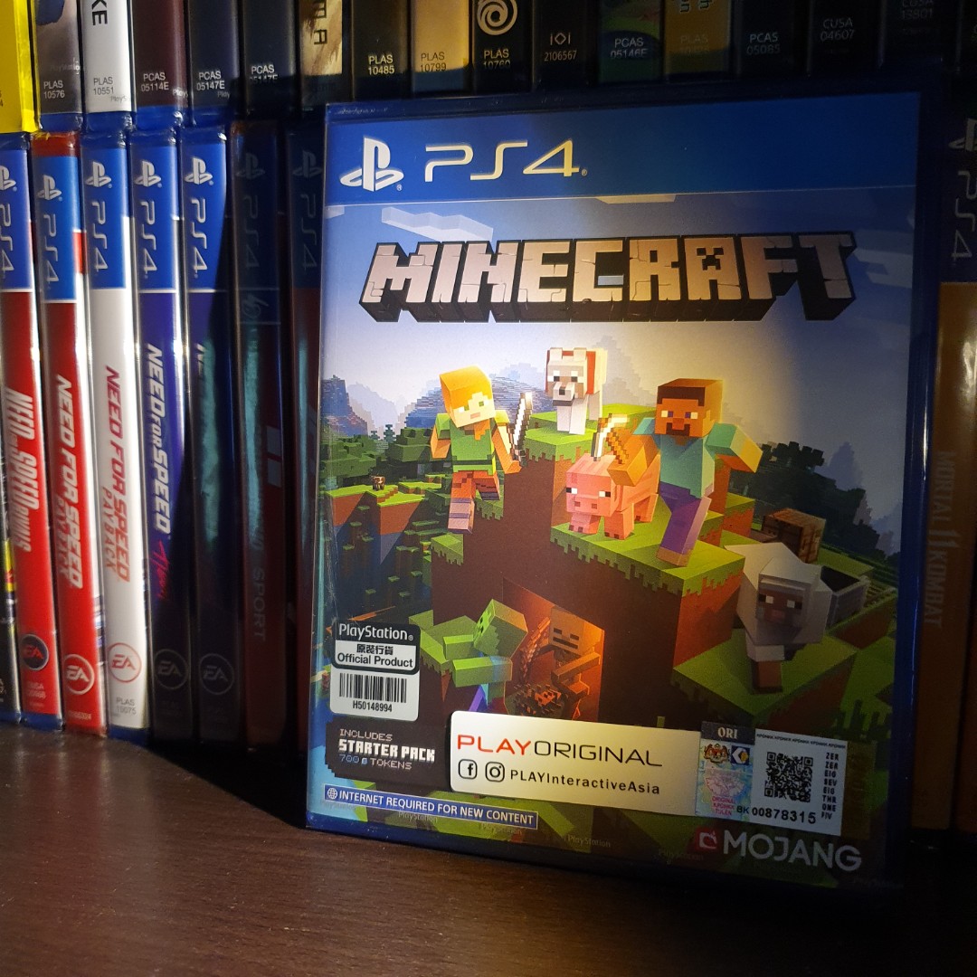 PS4 Minecraft Starter Edition R3, Video Gaming, Video Games ...