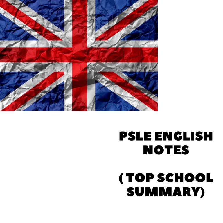 PSLE English Notes (TOP school summary), Hobbies & Toys, Books ...