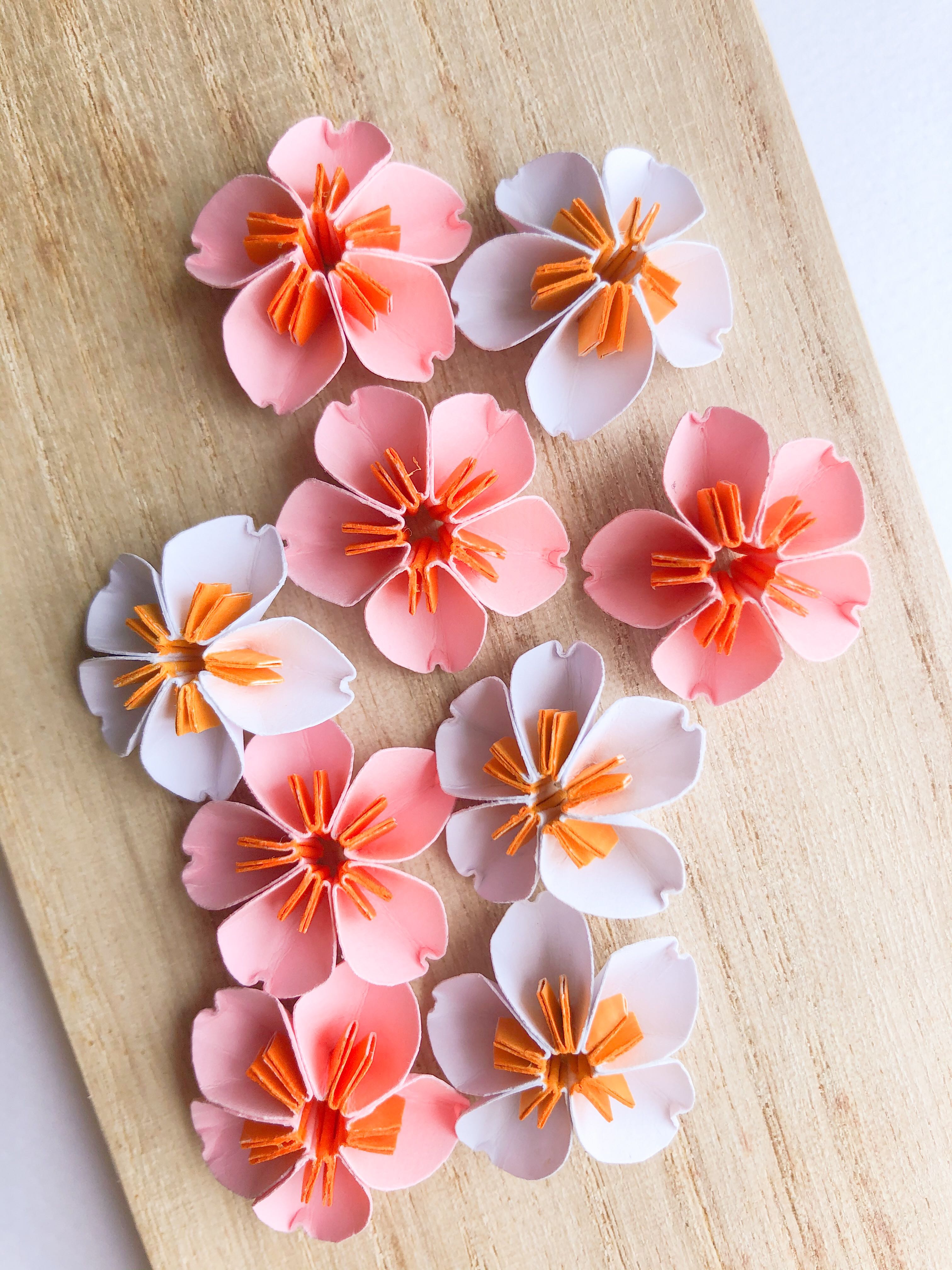 (Pre-Order) Sakura - Miniature Paper Flowers. Sakura Wreaths, Hobbies ...