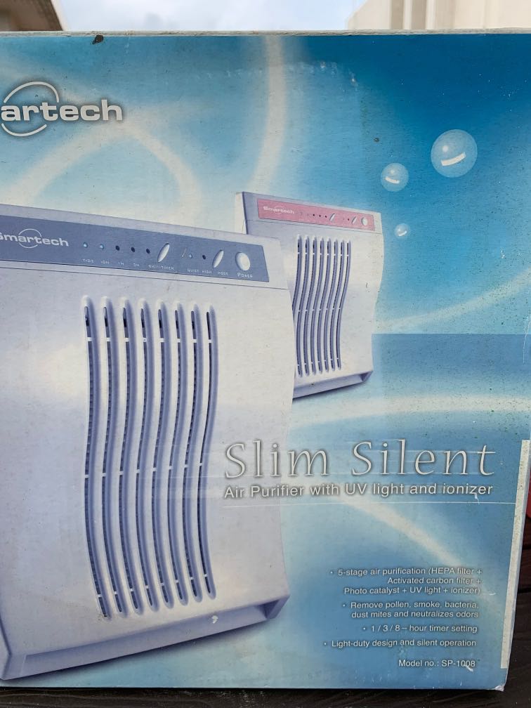 Smartech SP-1008空氣清新殺菌機, 家庭電器, 空氣清新機及抽濕機 - Carousell