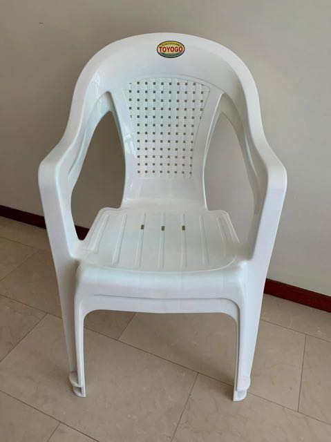 Toyogo Stackable chair, Furniture, Tables & Chairs on Carousell