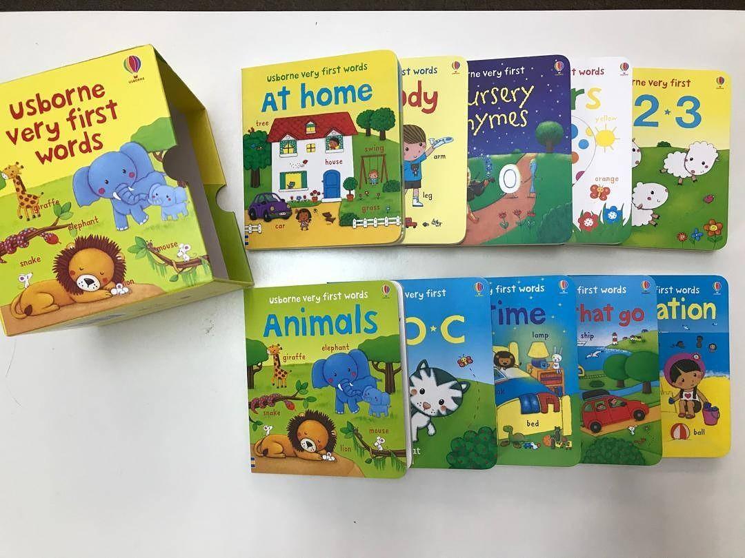 Usborne My Very First Words 10 board books, Hobbies & Toys, Books ...