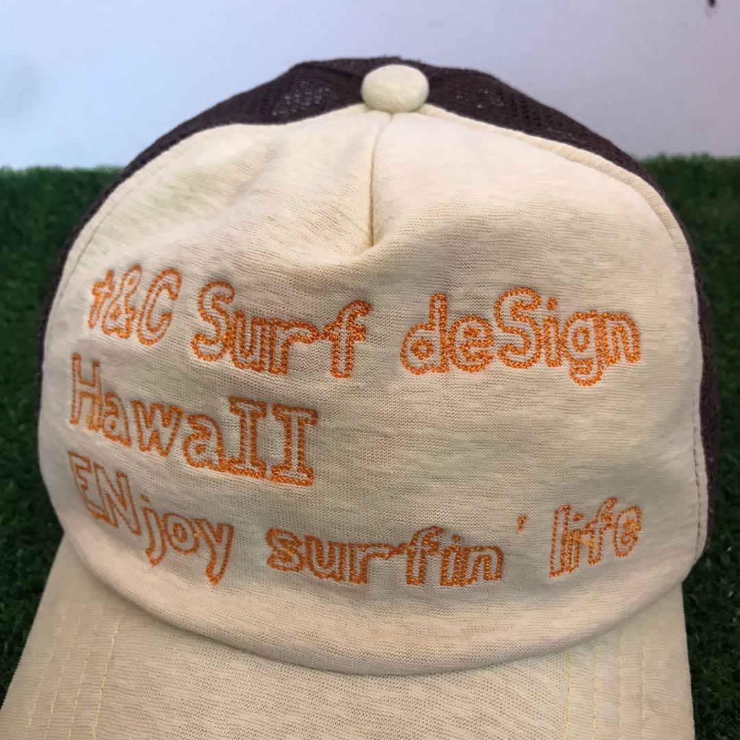 Vintage t&c Hawaii Surf Design Cap, Men's Fashion, Watches ...