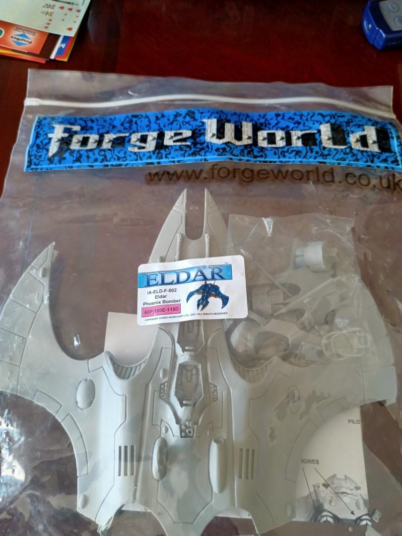 Warhammer 40,000 Forgeworld Eldar Phoenix Bomber, Hobbies & Toys, Toys ...