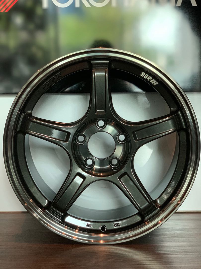 18" *ORIGINAL JAPAN* SSR GTX03, Car Accessories, Tyres & Rims on Carousell