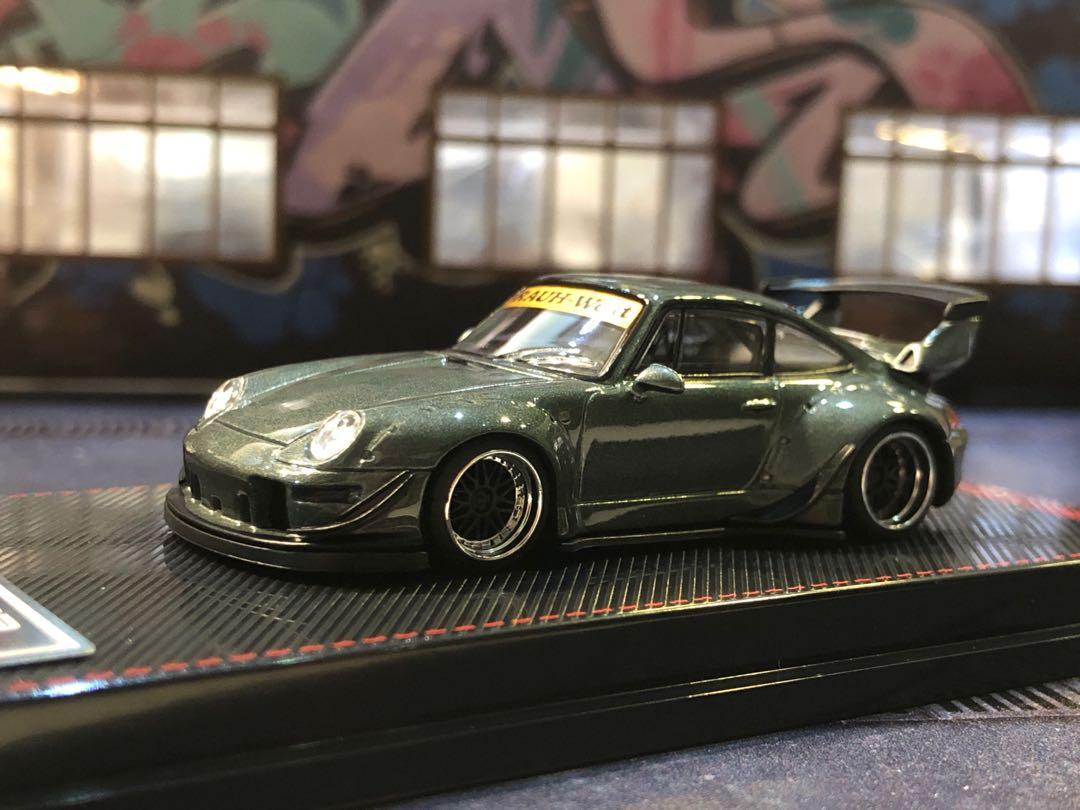 全新 Ignition Model 1/64 RWB Porsche 993 特別版 灰黑鐡色, 興趣及遊戲, 收藏品及紀念品, 明星周邊 ...