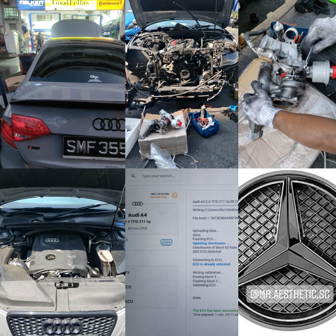 A4 A5 B8 B8.5 A6 C6 C7 hybrid k04 turbo golf r gti scirocco roc r mk5 ...