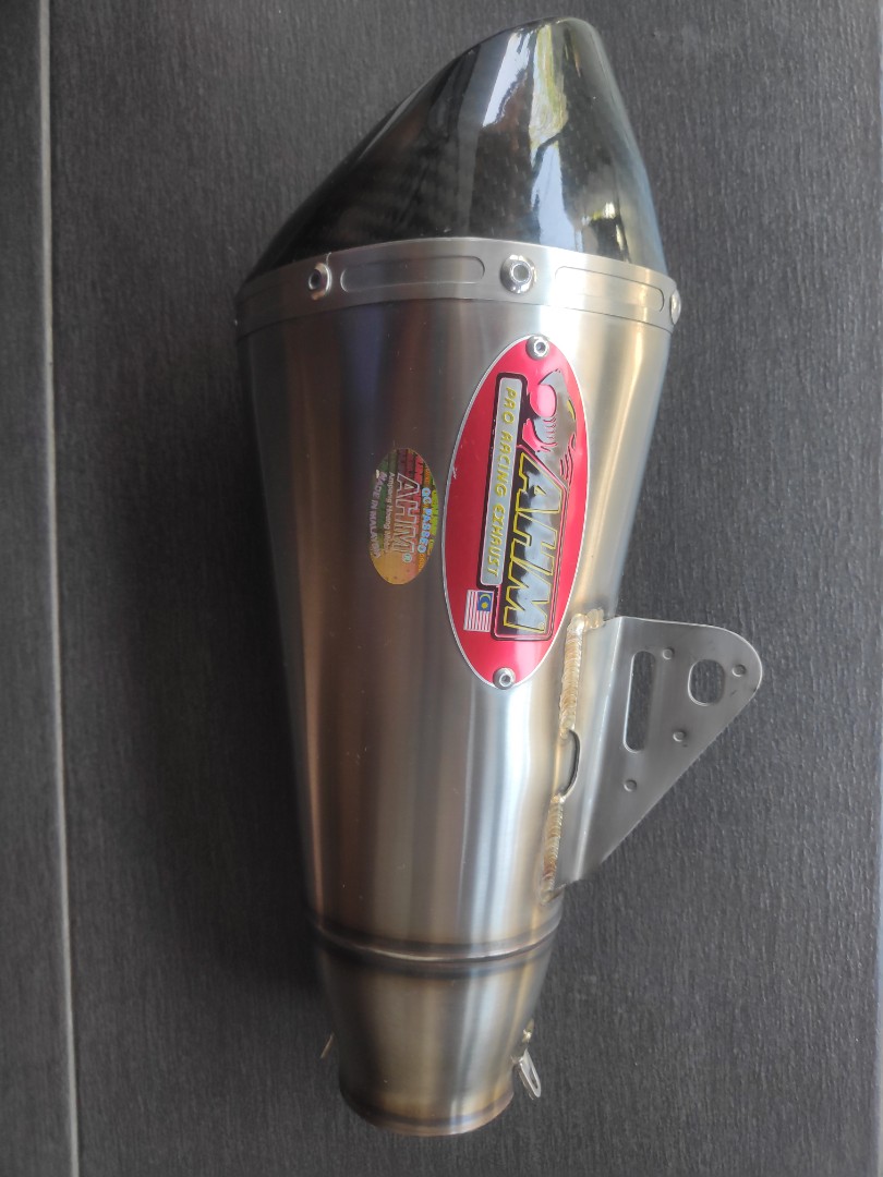 AHM Z1R KTM 390 RC Racing Exhaust Ekzos Original, Motorbikes on Carousell