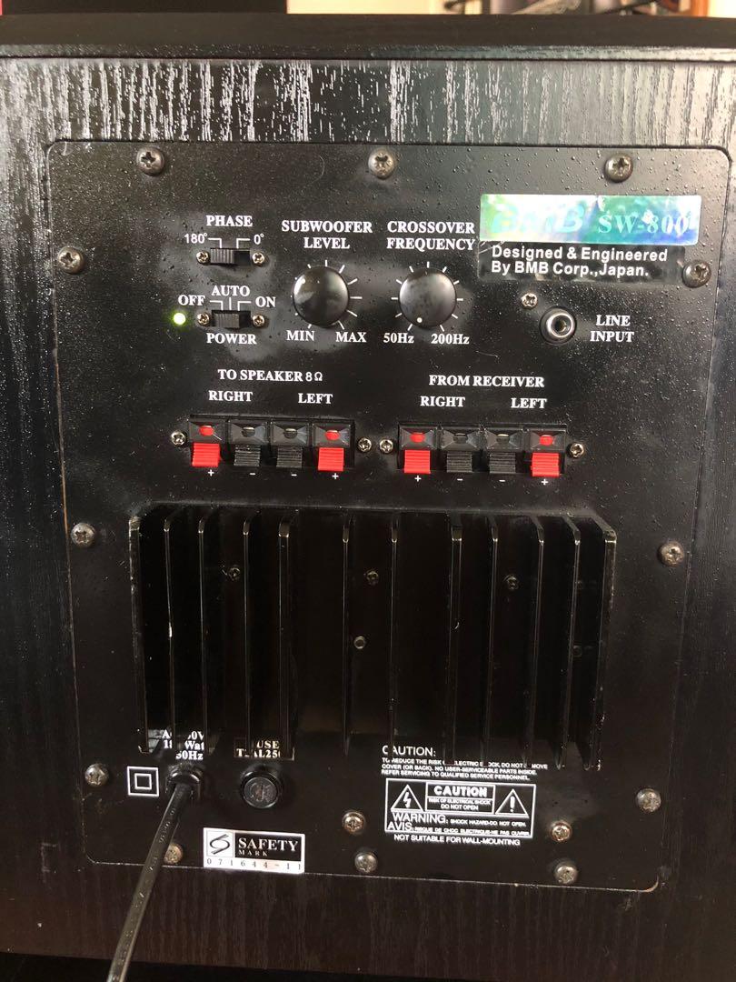 BMB SUBWOOFER (BMB SW-800 ), Audio, Soundbars, Speakers & Amplifiers on ...