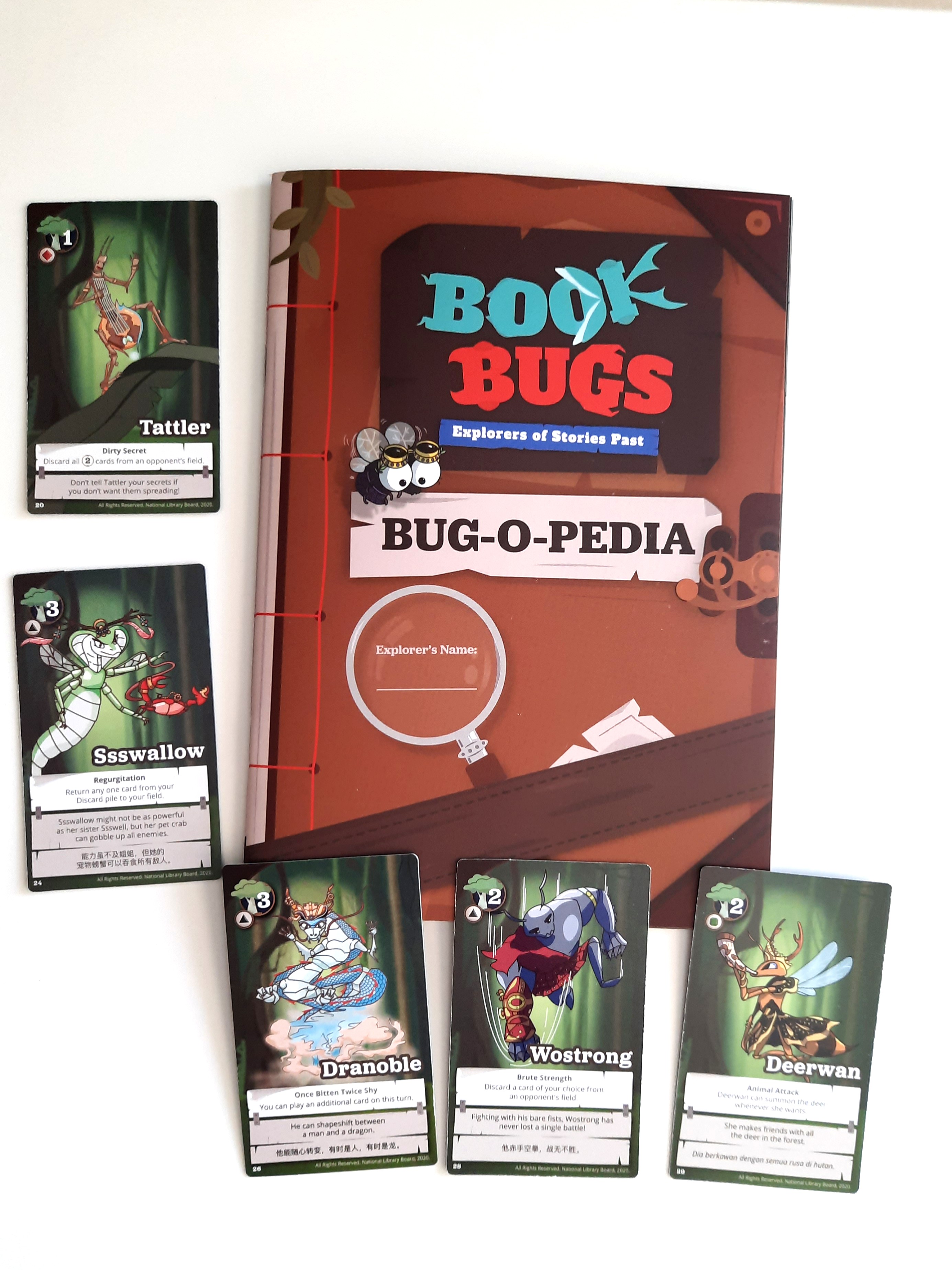 Book Bugs Set D + Bug-O-Pedia(includes mailing), Hobbies & Toys, Toys ...