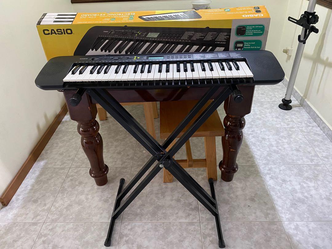 CASIO CTK-245 Electronic Keyboard, Hobbies & Toys, Music & Media ...