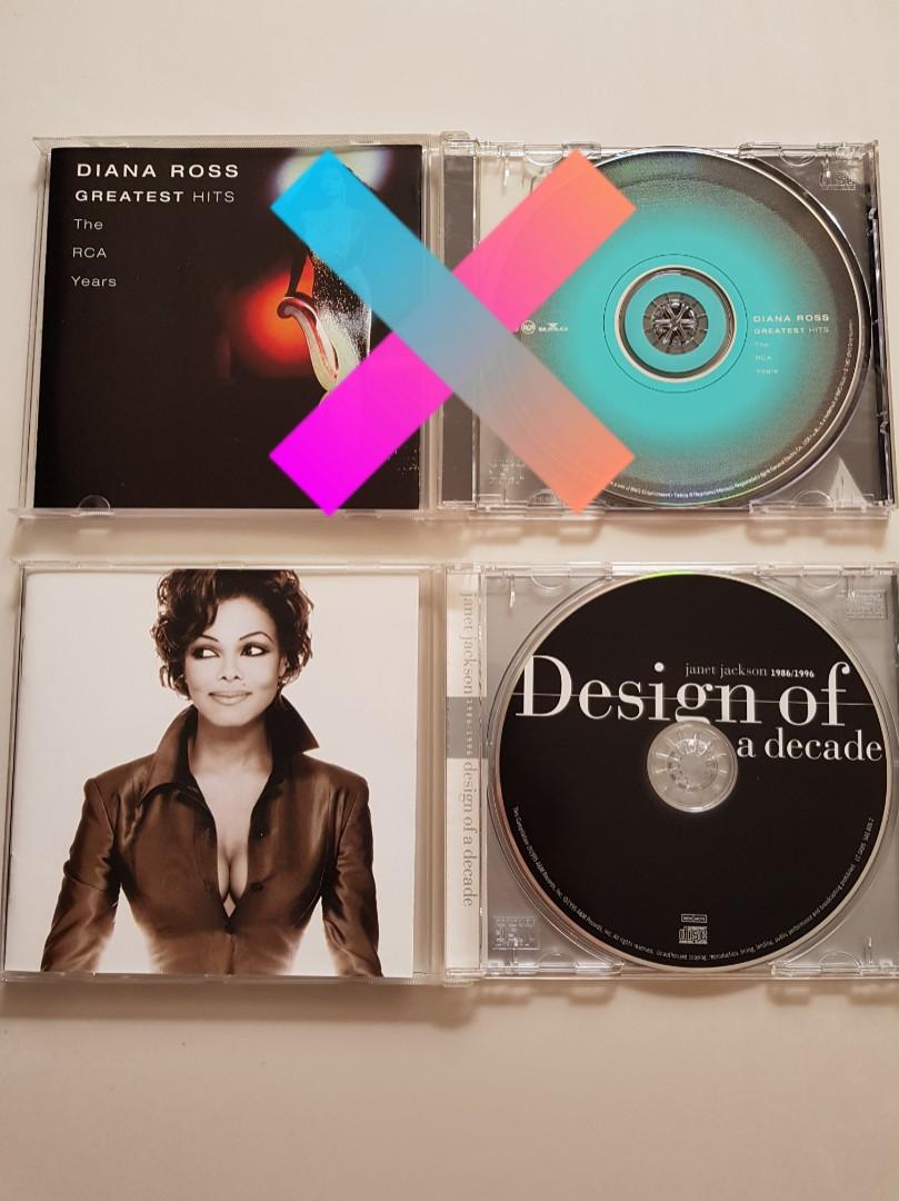 CD Diana Ross , Janet Jackson, Hobbies & Toys, Music & Media, Vinyls on ...
