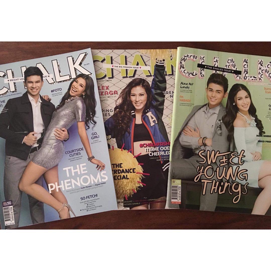 Chalk Magazine ( Alex Gonzaga , Iñigo Pascual and Julia Barretto ...