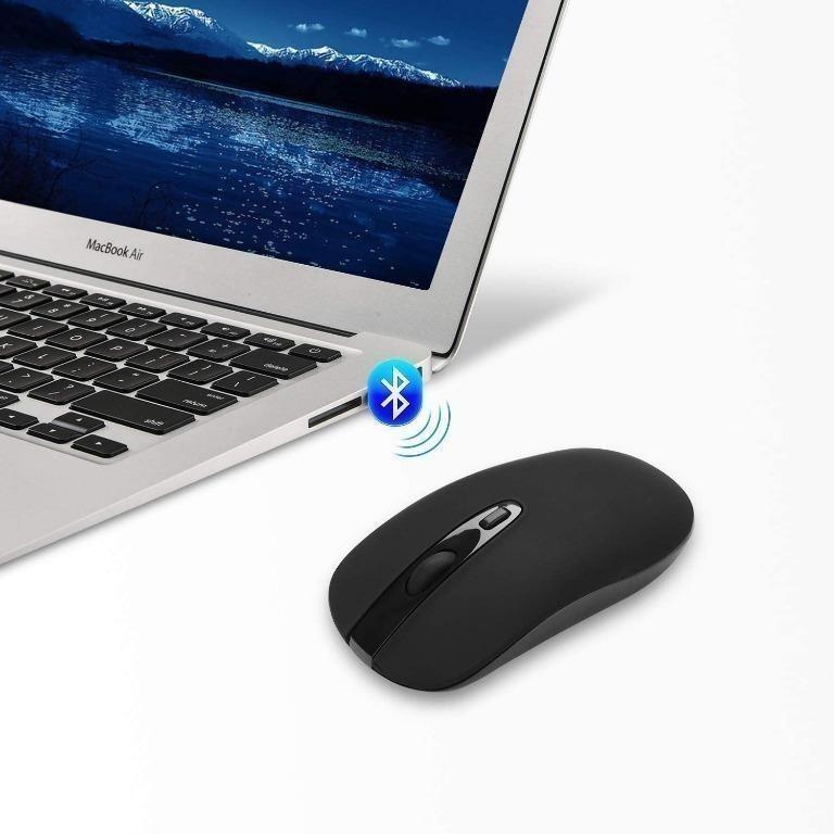Cimetech Wireless Bluetooth Mouse with Nano Receiver, Less Noise and ...