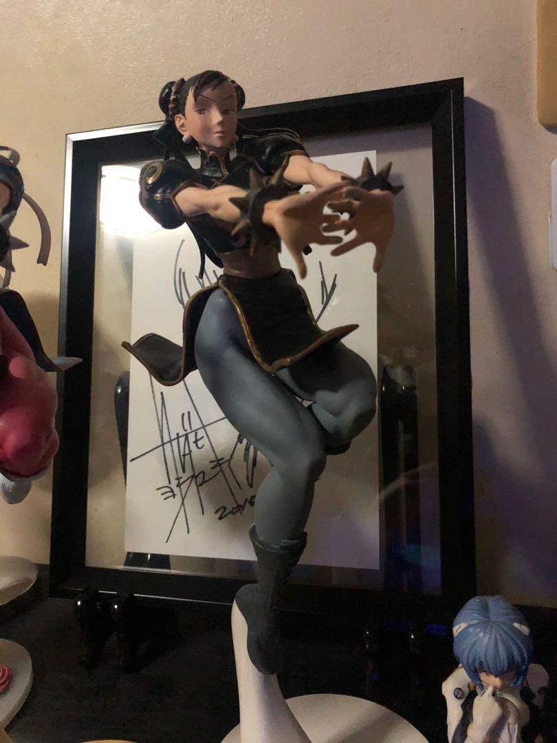 Custom Painted Black Chun li Resin Street fighter, Hobbies & Toys, Toys ...