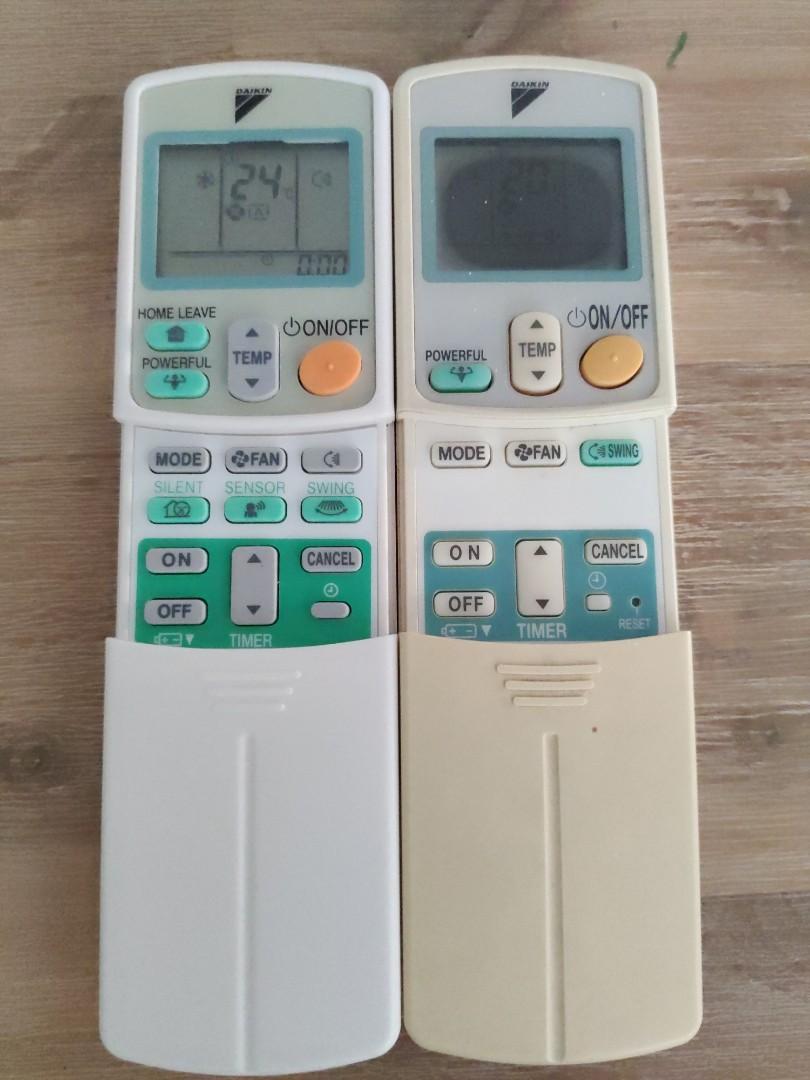 Daikin aircon controller, TV & Home Appliances, Air Conditioners ...