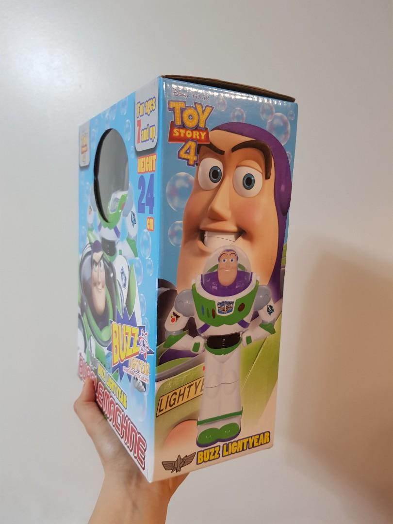 Disney Pixar Toy Story Buzz Lightyear Bubble Maker Machine, Hobbies ...