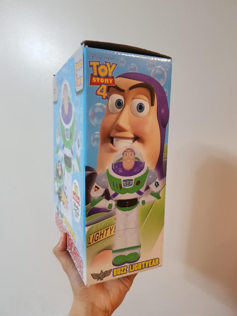 Disney Pixar Toy Story Buzz Lightyear Bubble Maker Machine, Hobbies ...