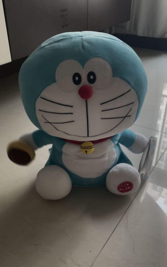 Doraemon Dancing plush toy, Hobbies & Toys, Toys & Games on Carousell