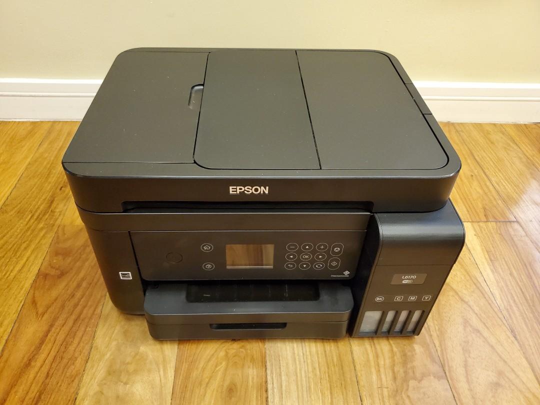 EPSON L6170 color printer copier scanner, Computers & Tech, Printers ...