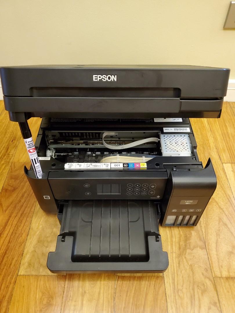EPSON L6170 color printer copier scanner, Computers & Tech, Printers ...